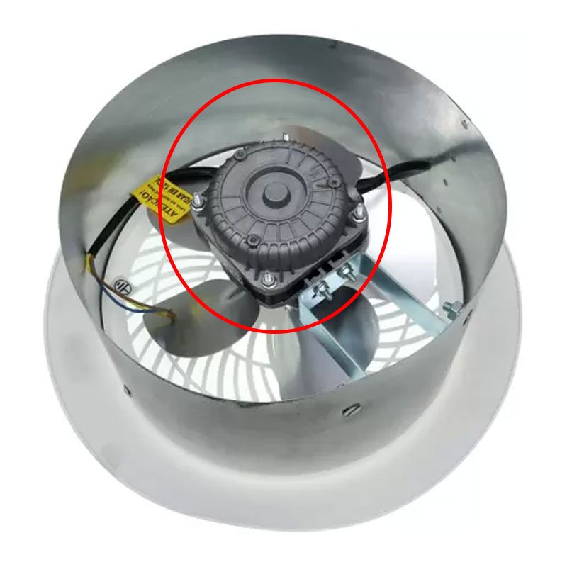 Motor Para Exaustor 25cm 220v Sem Pás Ventisol Original » danielEletro.com