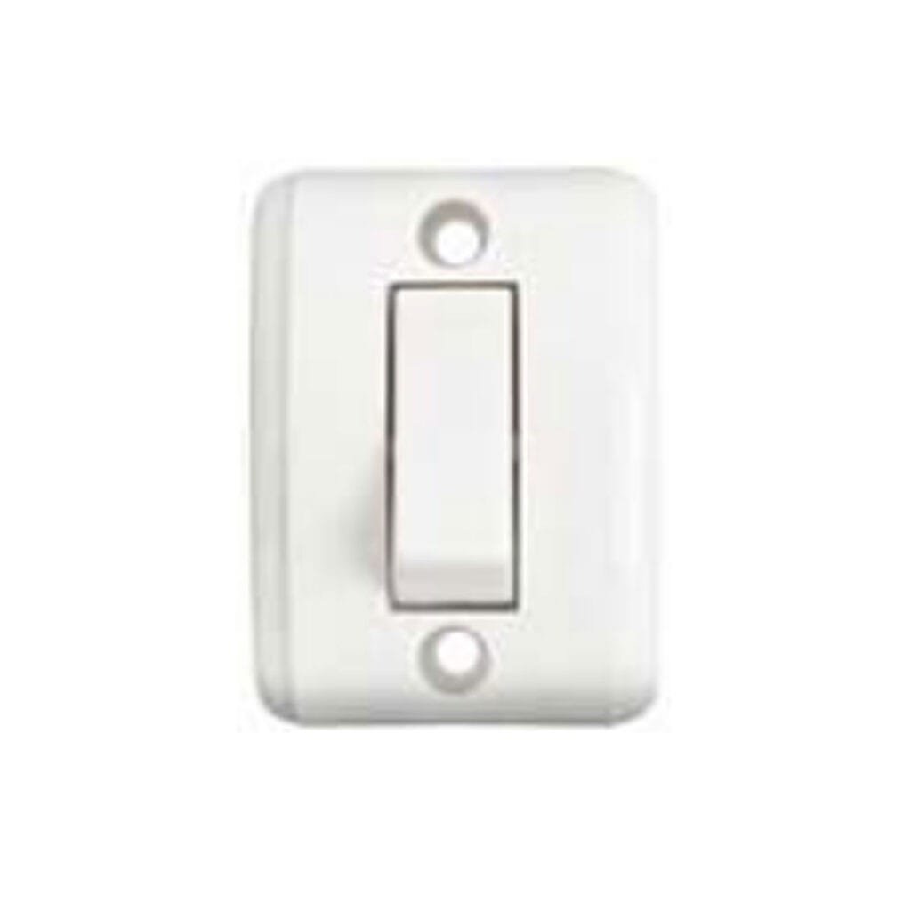 Interruptor Paralelo Linha Externa Pulsador Branco Pezzi » danielEletro.com