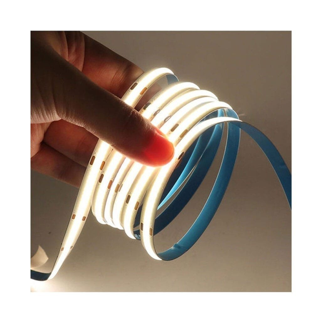 Fita De Led 12v Cob 70w 4000k IP20 Branco Neutro 5 Metros ...